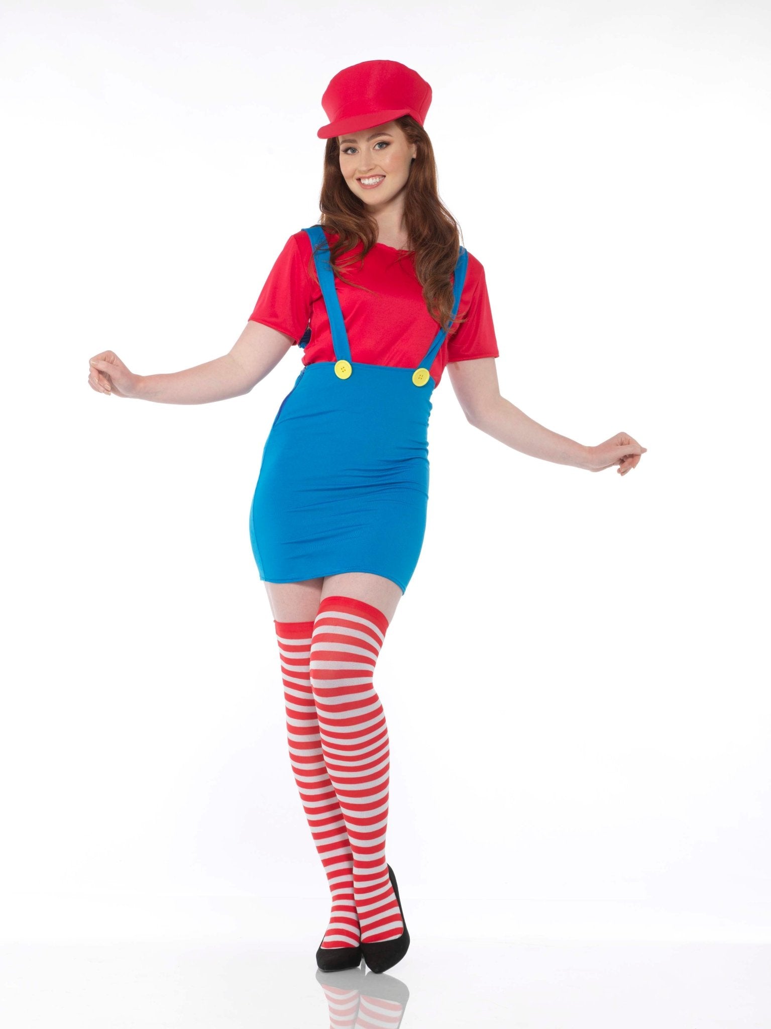 Karnival Girls Plumber - Red – Party Australia